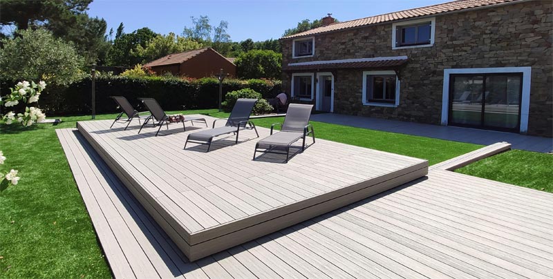 Terrasse mobile de piscine par Design Concept LS, sécurité et confort!